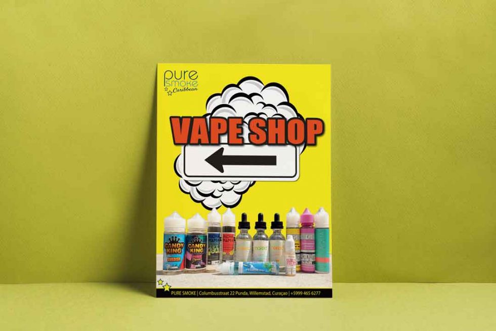 POSTER DESIGN PURE SMOKE - LEFHART